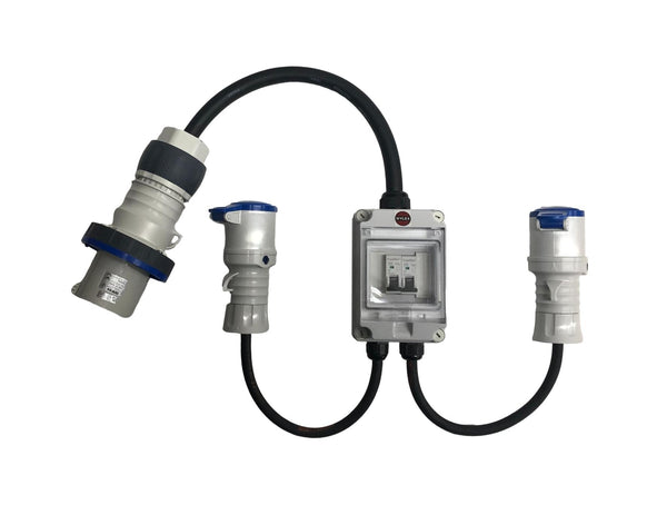 63A to 16A/32A splitter (230v & 415v options) – Tough Leads