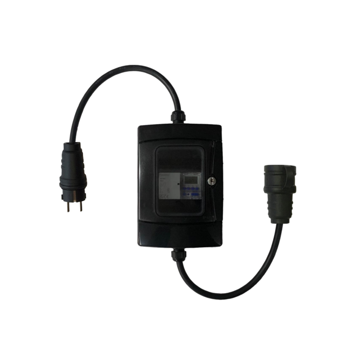 Black heavy duty time switch (230/415v, 16A/32A options) – Tough Leads