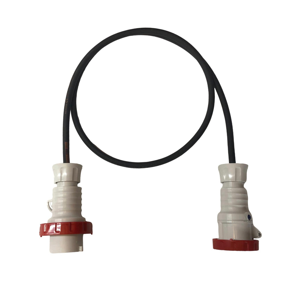 32A 415v heavy duty extension lead (IP44 or IP67 connectors) – Tough Leads