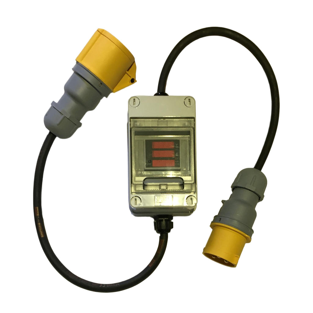 Industrial live reading power meter (110v/230v, 16A/32A options ...