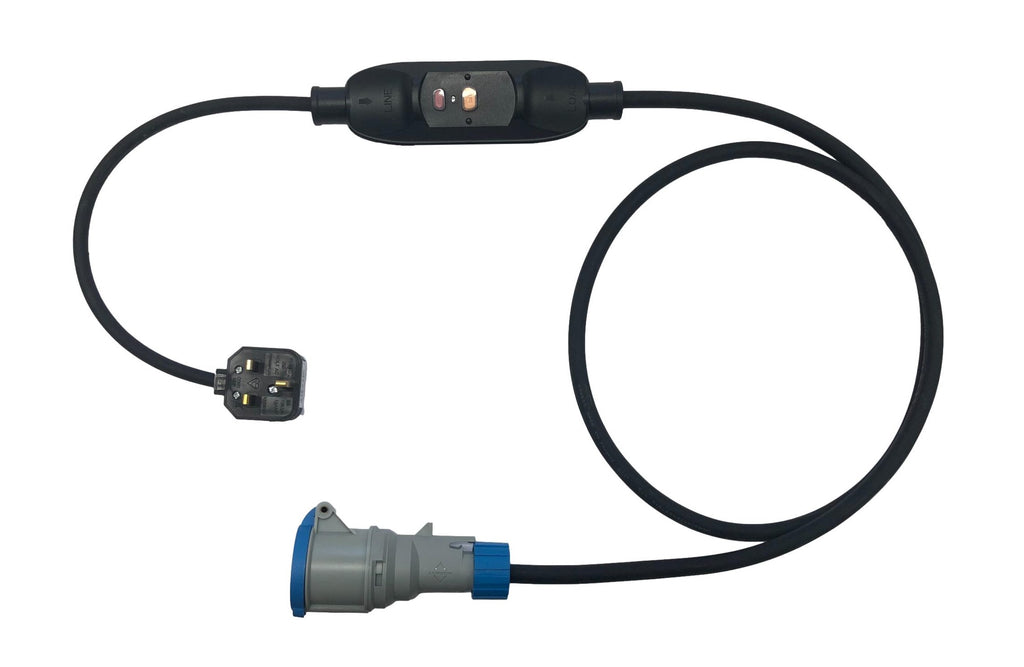 230v 13A UK plug ambulance/emergency vehicle shoreline cables – Tough Leads
