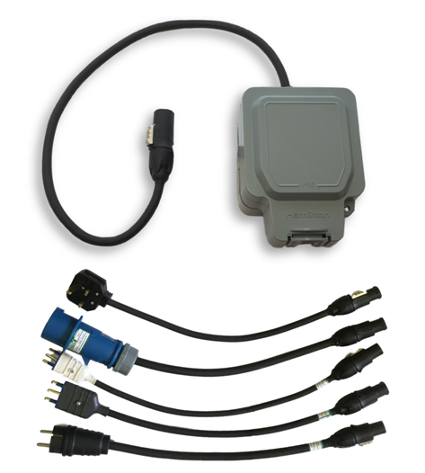 ModulEV Modular granny charger extension and travel adaptor system ...