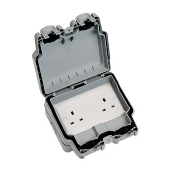 13A Weatherproof IP66 sockets (single and double) – Tough Leads